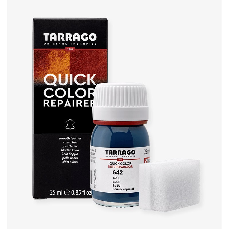 Quick Color Tarrago 25 ml - Tinte reparador para cuero liso y sintético