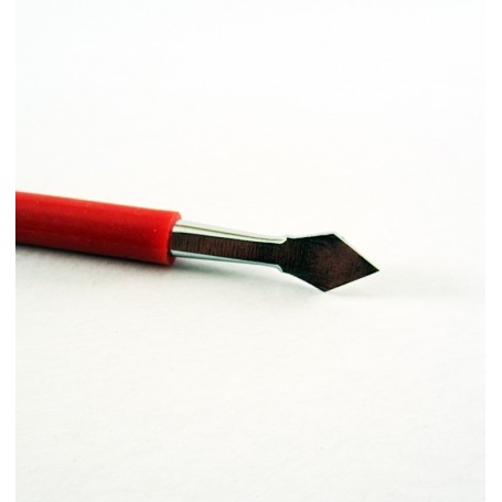 Buril doble para repujar cuero modelo 8038